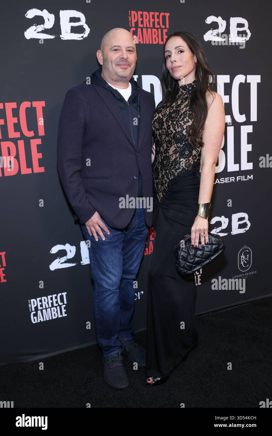 Los Angeles, California, USA. 12th November, 2025. Eli Weiss and Erica ...