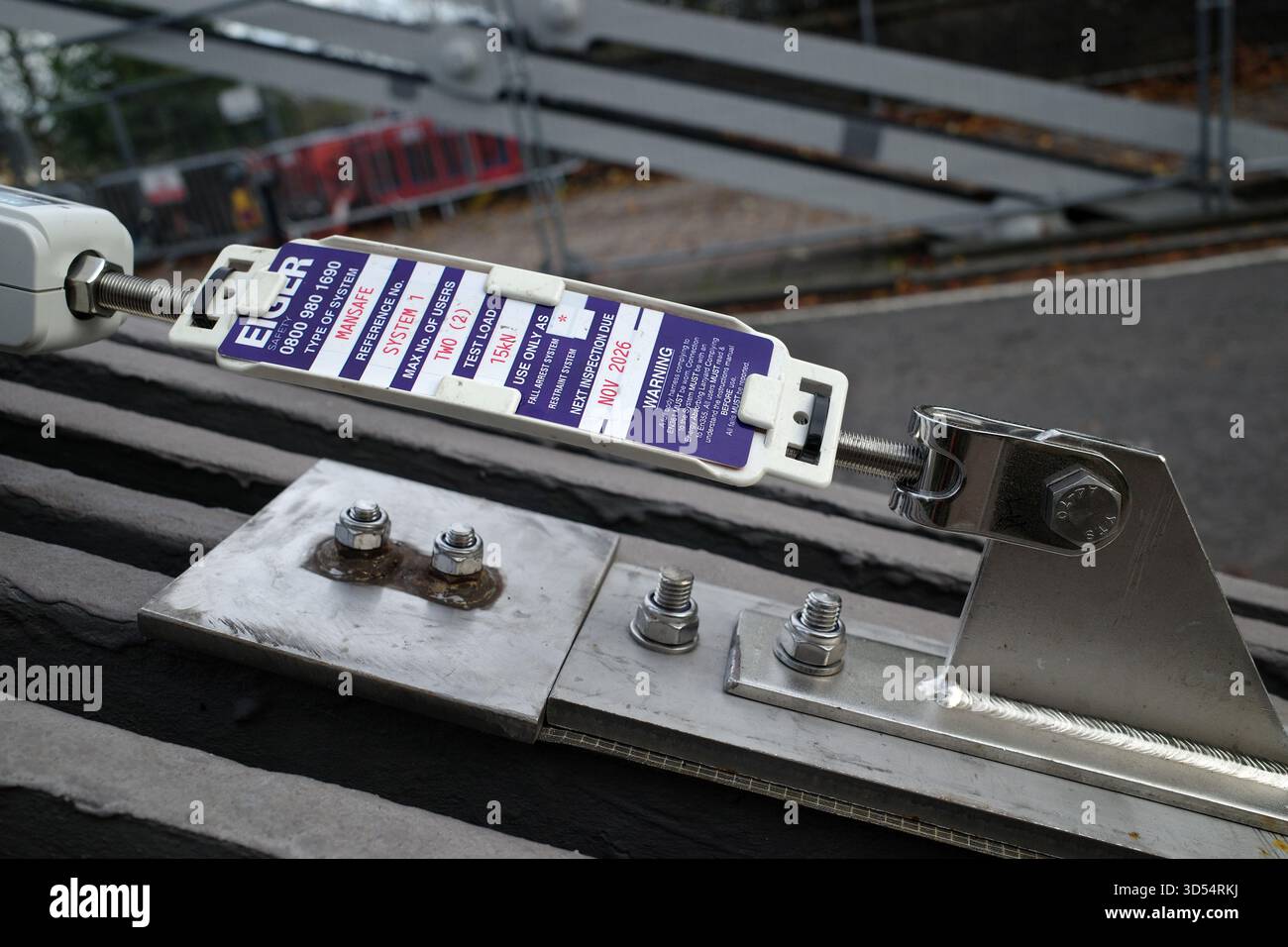 November 2025 - Safety wire signs and details around Clifton Suspension ...