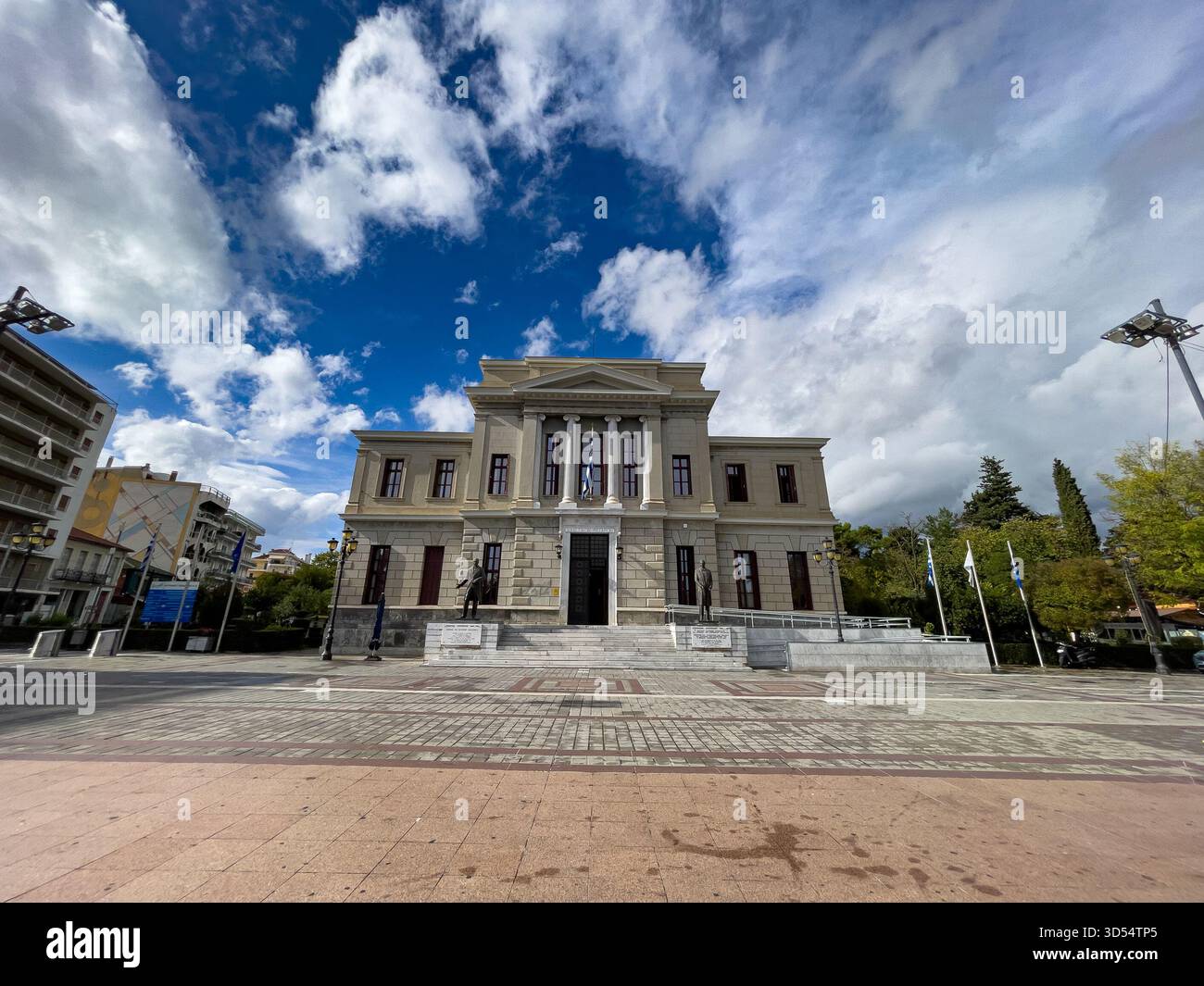 TRIPOLI, GREECE - NOVEMBER 10 2025: The courthouse of Tripoli, Arcadia ...