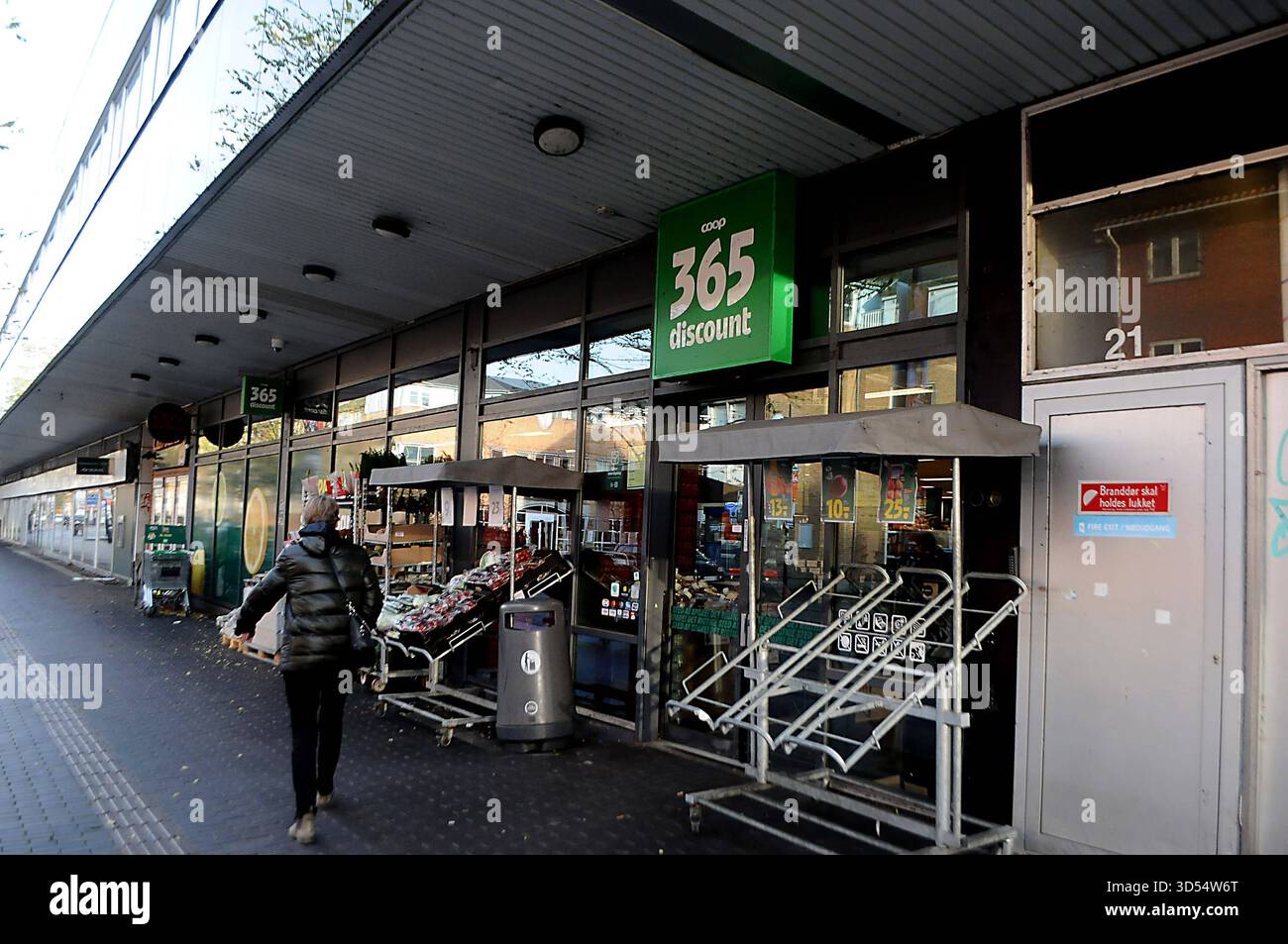 Copenhagen, Denmark /13 NOVEMBER 2025/coop 365 dIscount grocery store ...
