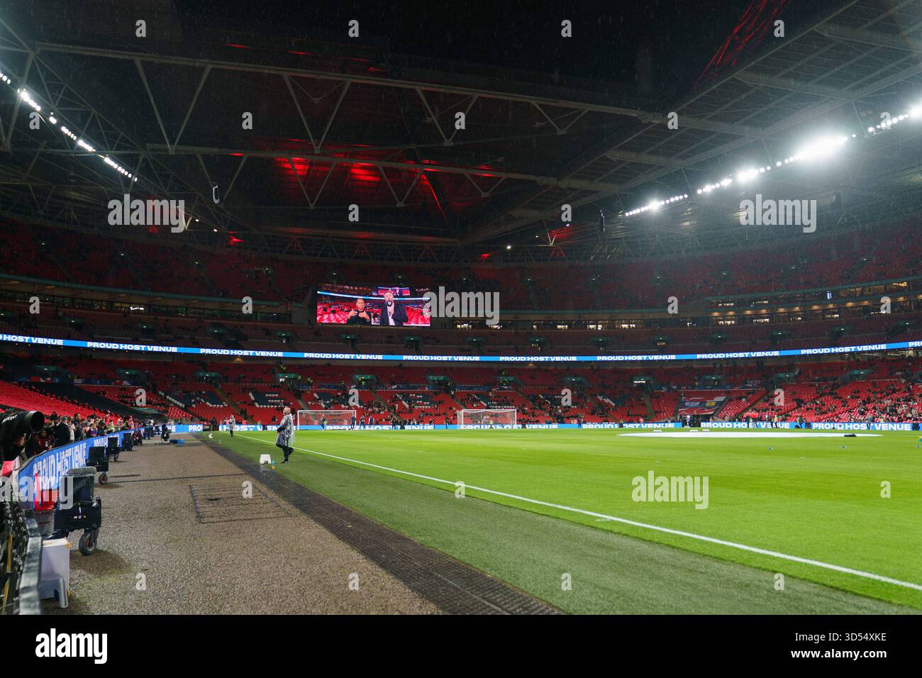 A general view of Wembley Stadium prior to the England v Serbia UEFA ...