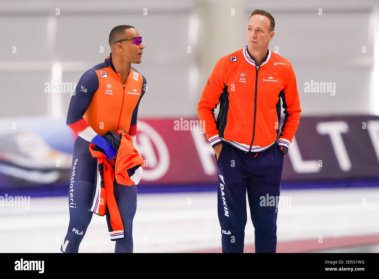 SALT LAKE CITY, USA - NOVEMBER 13: Dai Dai N’Tab, Erwin ten Hove during ...
