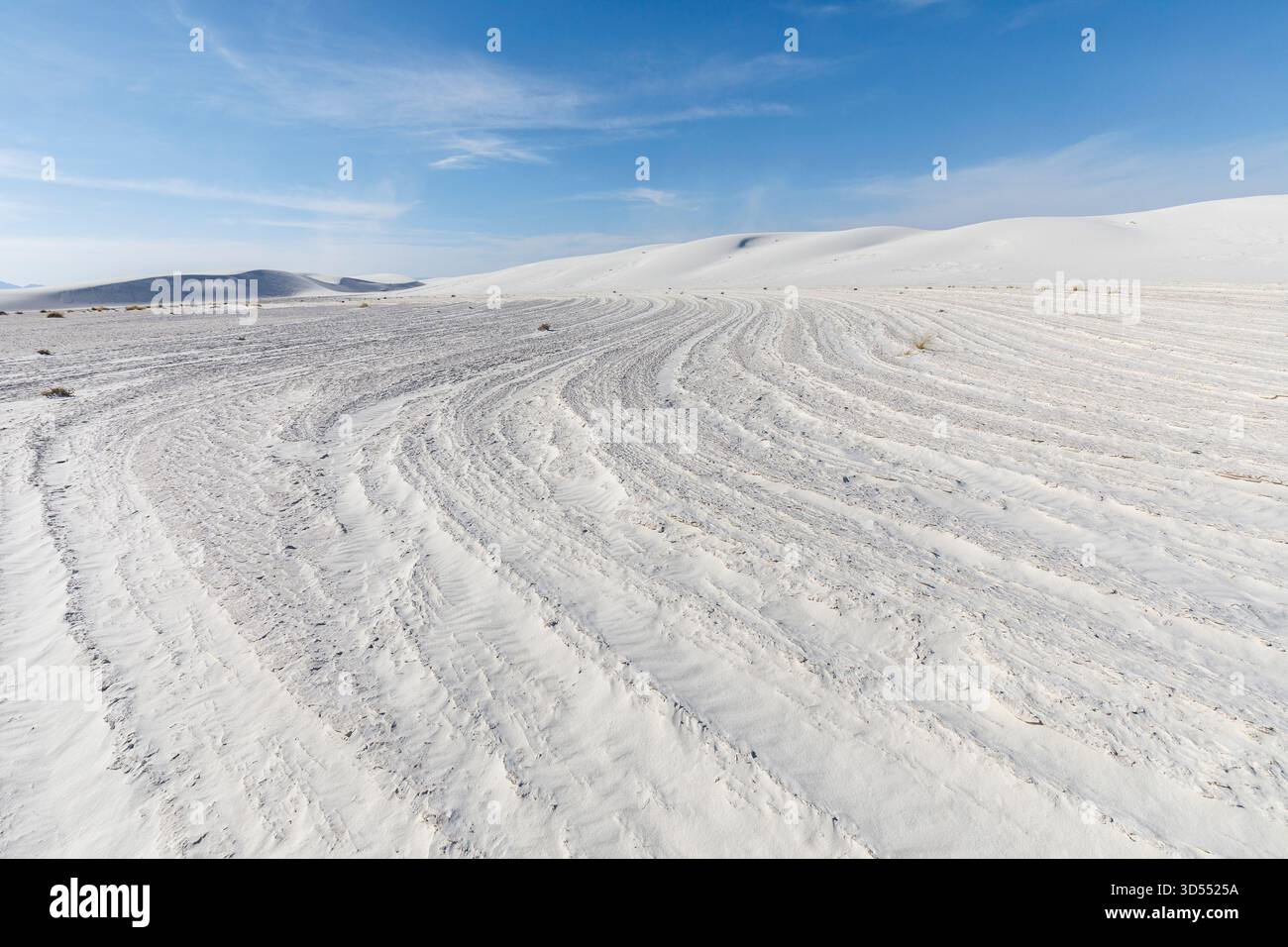 Wind-blown ripples, White Sands, New Mexico, USA Stock Photo - Alamy