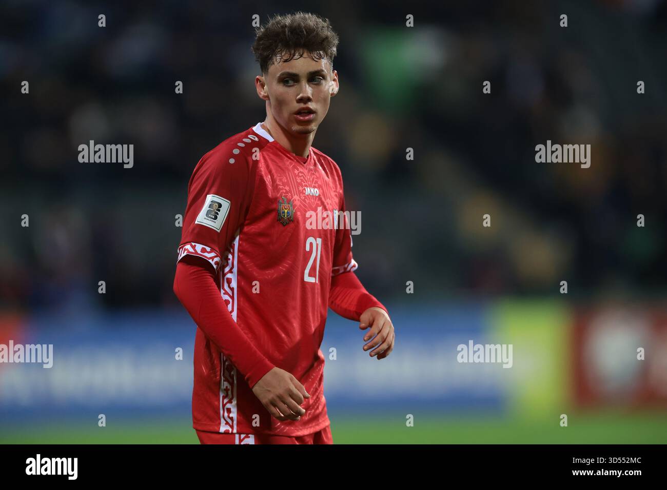 Chisinau, Moldova, 13th November 2025. Sergiu Perciun of Moldova during ...