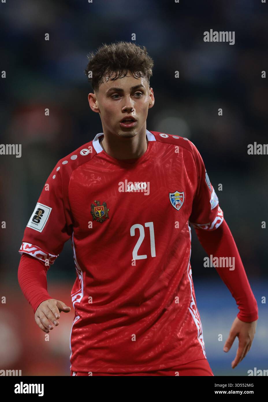 Chisinau, Moldova, 13th November 2025. Sergiu Perciun of Moldova during ...