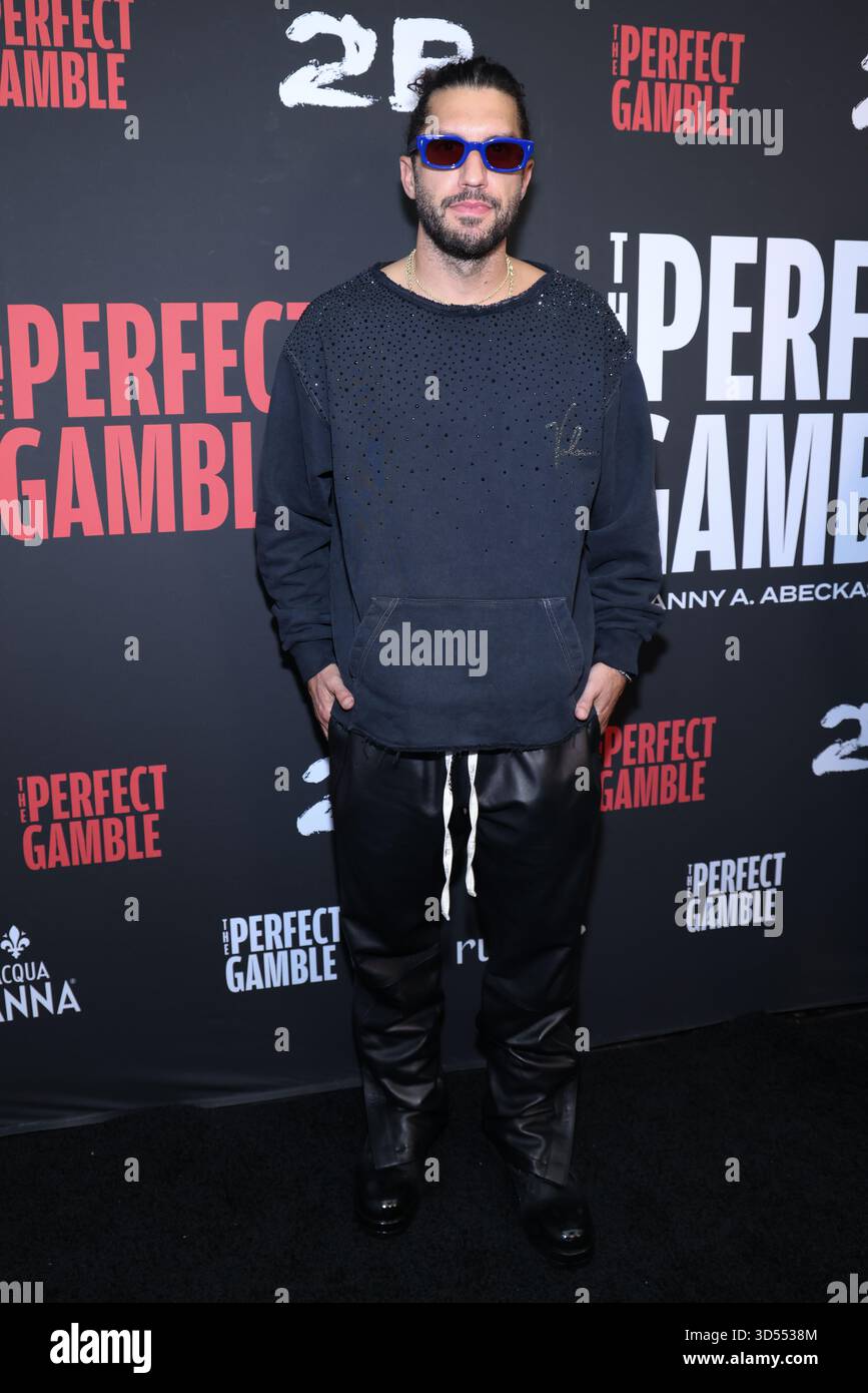 Los Angeles, California, USA. 12th November, 2025. Dominic Lopez ...