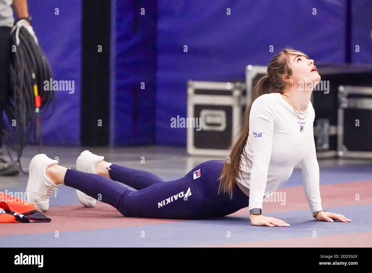 SALT LAKE CITY, USA - NOVEMBER 13: Isabel Grevelt during the training ...