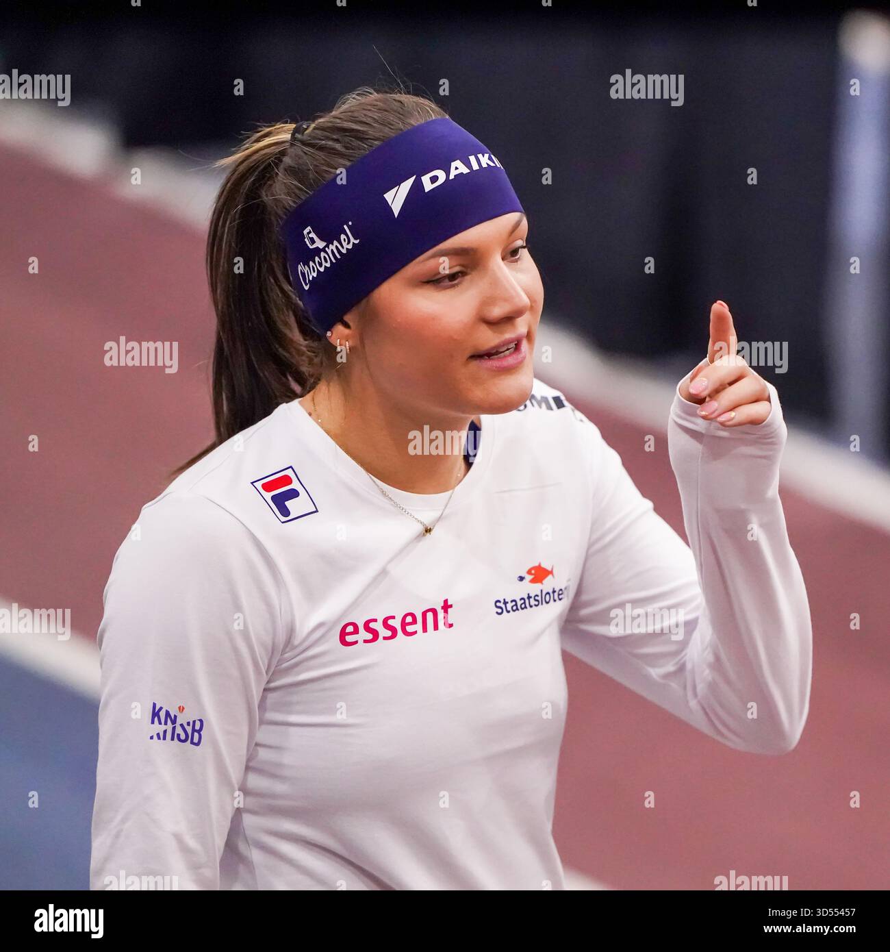 SALT LAKE CITY, USA - NOVEMBER 13: Angel Daleman during the training ...