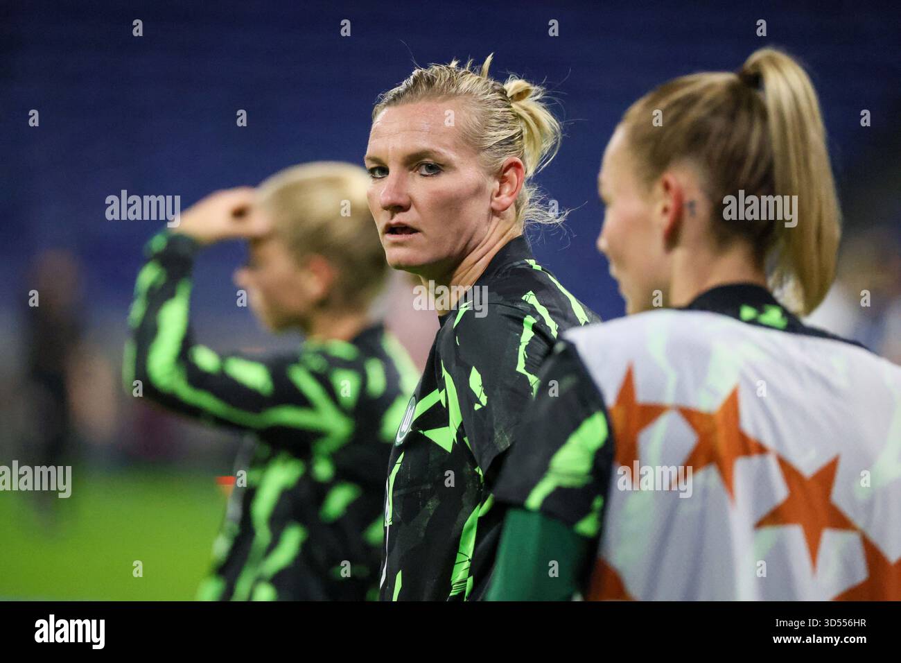 Lyon, France November 11, 2025: Champions League - Women - 2025 / 2026 ...