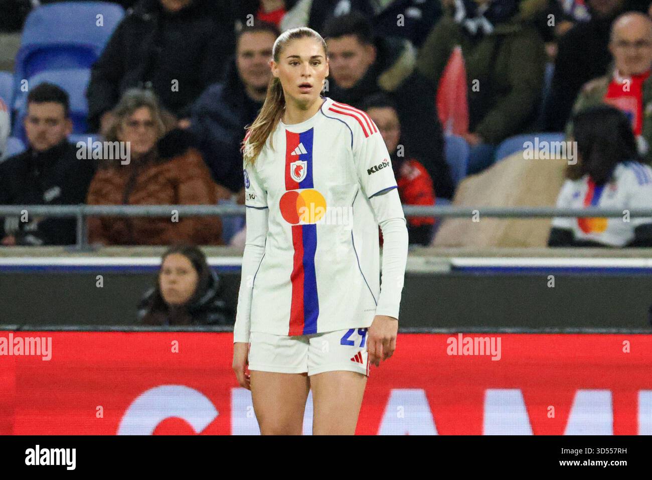 Lyon, France November 11, 2025: Champions League - Women - 2025 / 2026 - OL Lyonnes vs ...