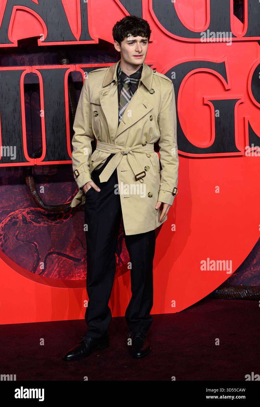 London, UK. November 13th, 2025. Noah Schnapp attending the Stranger ...