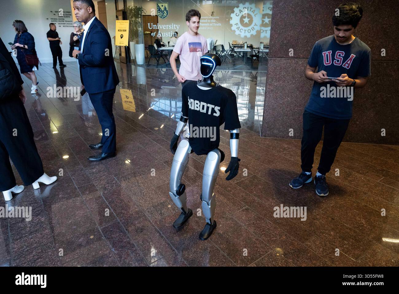 November 13, 2025: Frankie the Unitree G1 Robot at The Texas Tribune ...
