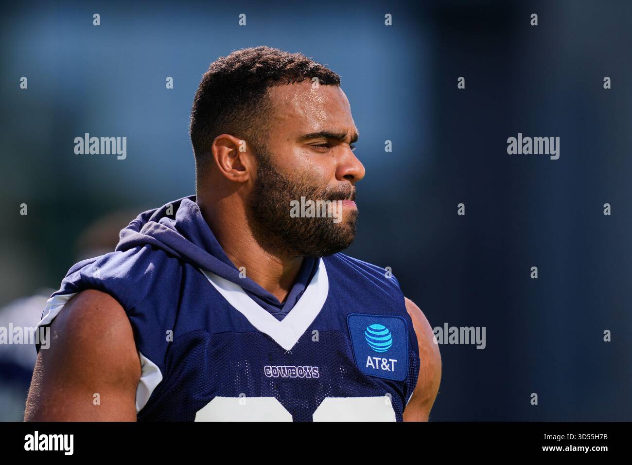 Dallas Cowboys defensive tackle Solomon Thomas works out during an NFL ...