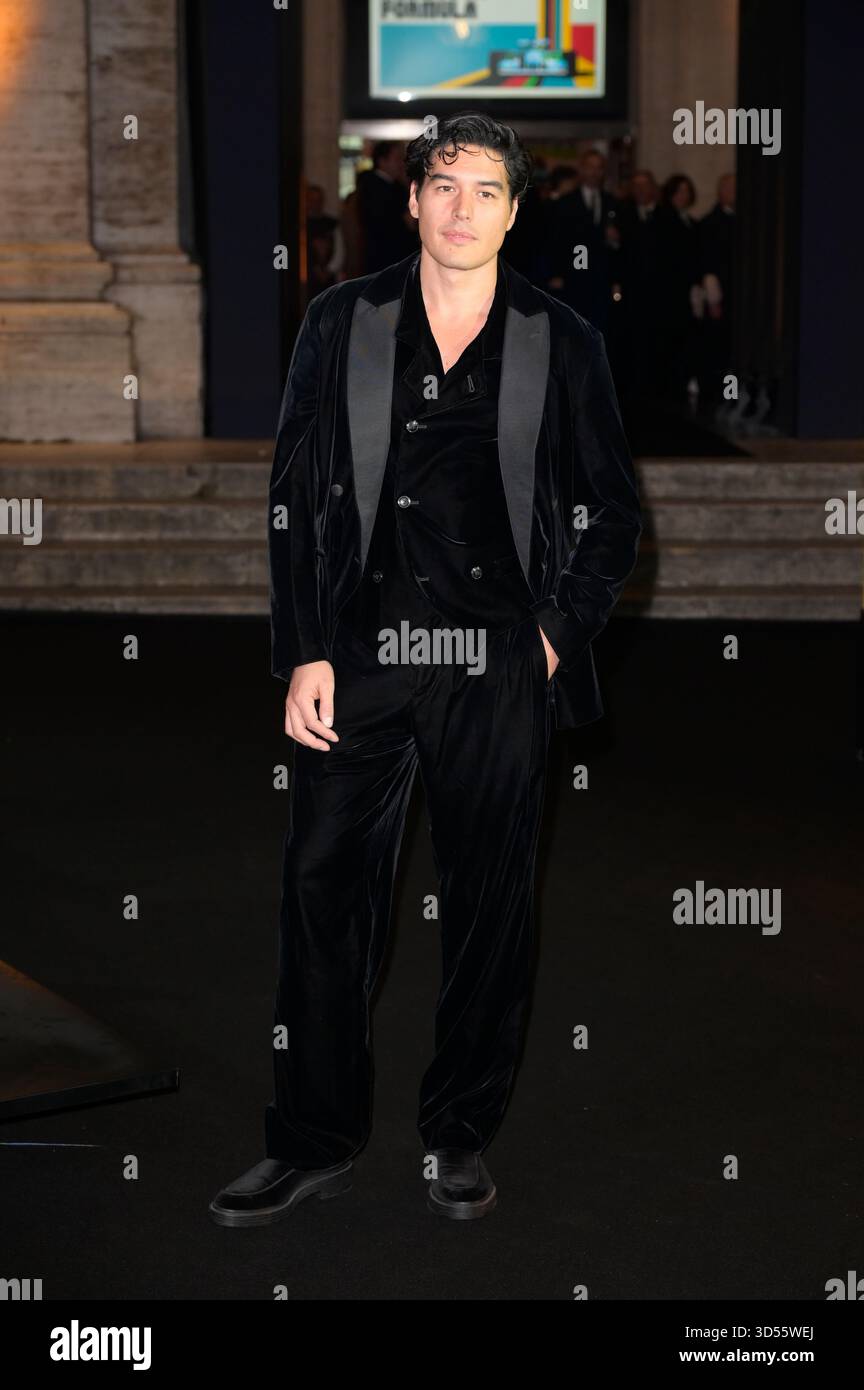 Cristiano Caccamo attends the Benetton Formula premiere at The Space ...