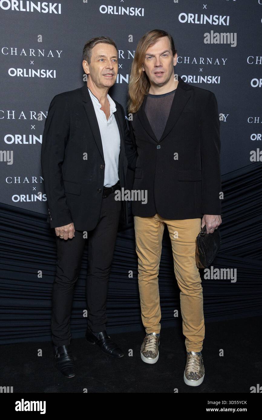 Thierry Marsaux and Christophe Guillarme attends the 'Maison Charnay x ...