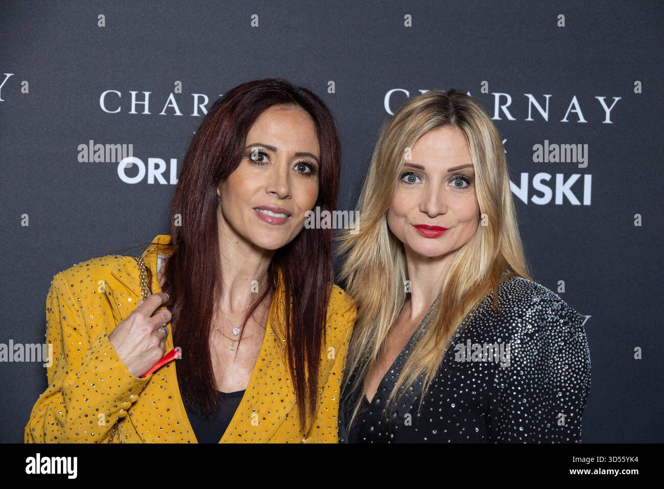 Fabienne Carat and Carole Carat attends the 'Maison Charnay x Richard ...