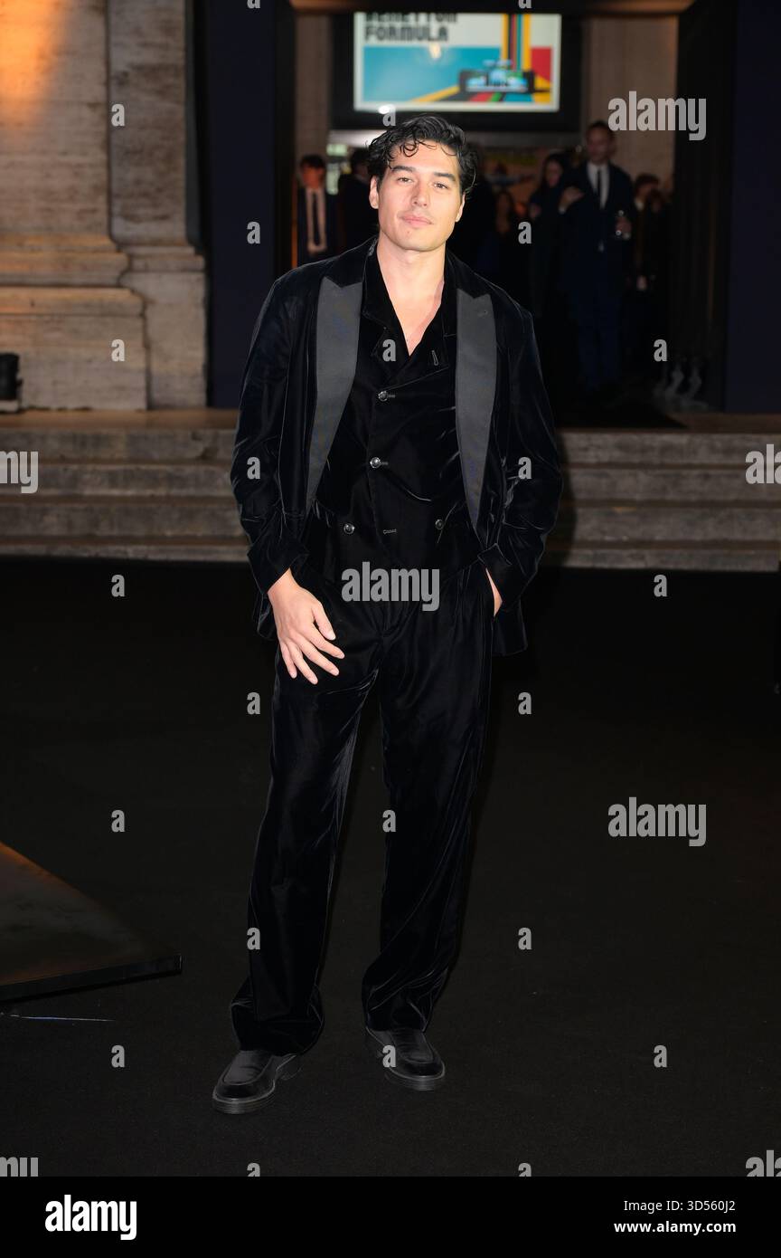 Cristiano Caccamo attends the Benetton Formula premiere at The Space ...