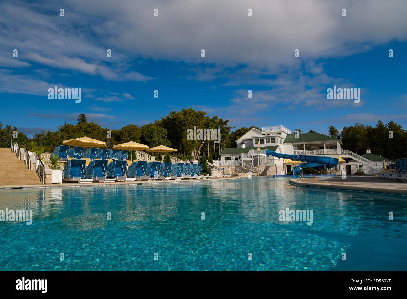 The Esther Williams Swimming Pool at the Grand Hotel offers a luxurious ...