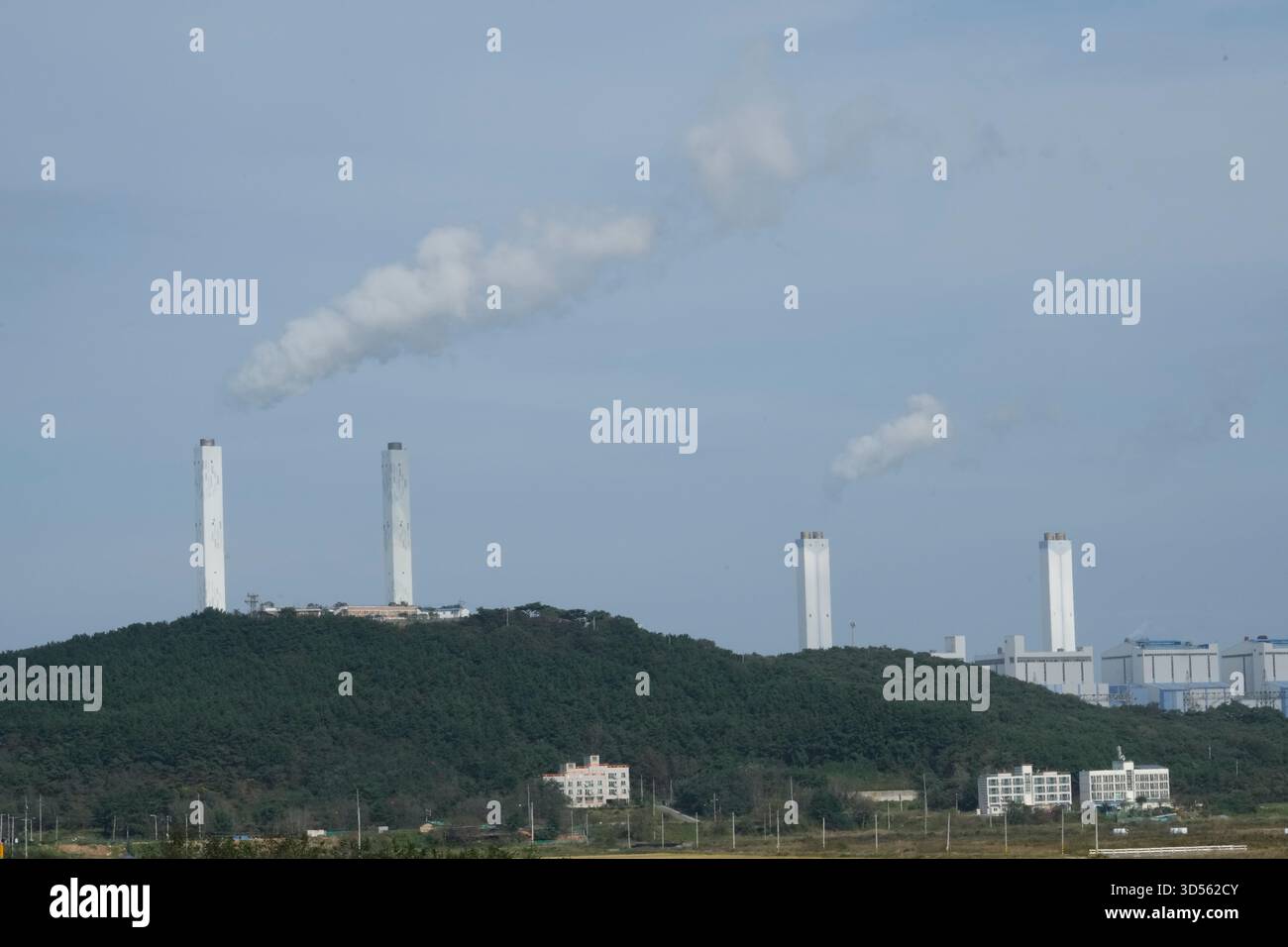A general view of the Dangjin Power Station is seen in Dangjin, South ...