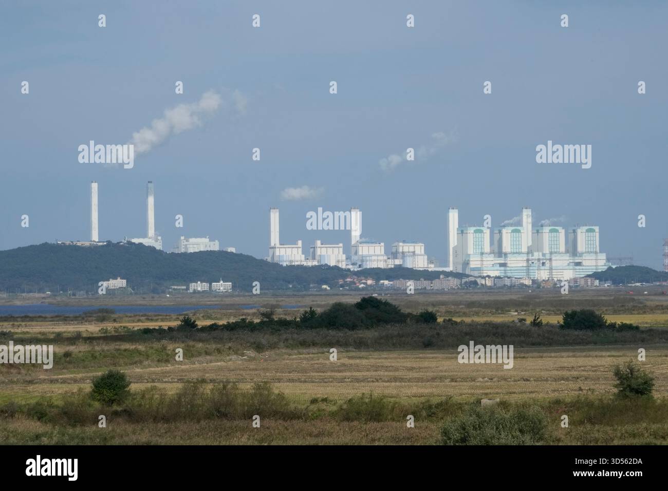 A general view of the Dangjin Power Station is seen in Dangjin, South ...