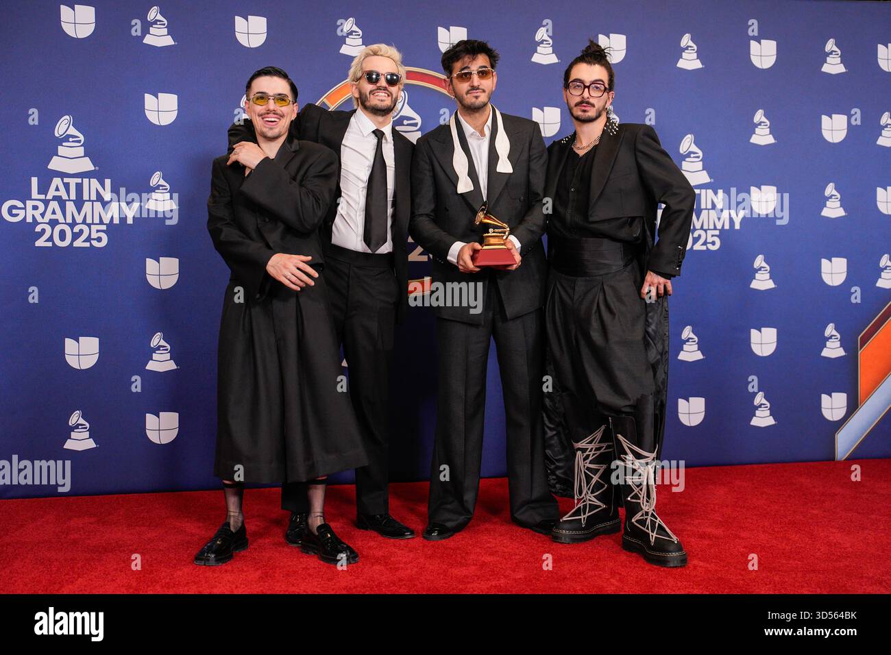 Martín Vargas, from left, Juan Pablo Villamil, Juan Pablo Isaza, and ...