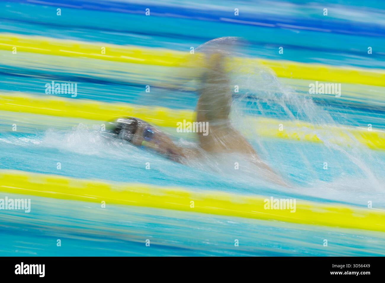 **CHINESE MAINLAND, HONG KONG, MACAU AND TAIWAN OUT** Chinese swimmer ...