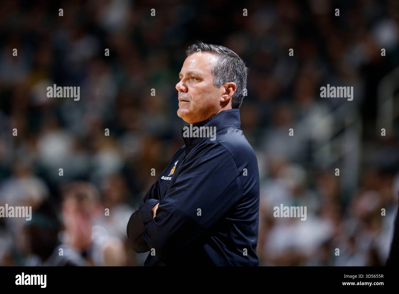 San Jose State coach Tim Miles watches during an NCAA college ...