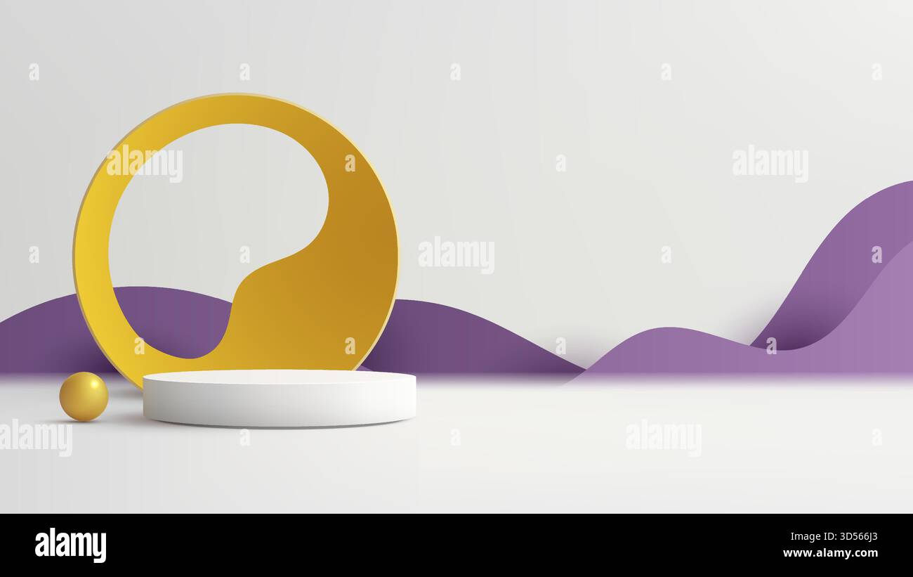 Abstract arrangement of circular shapes Stock Vector Images - Alamy