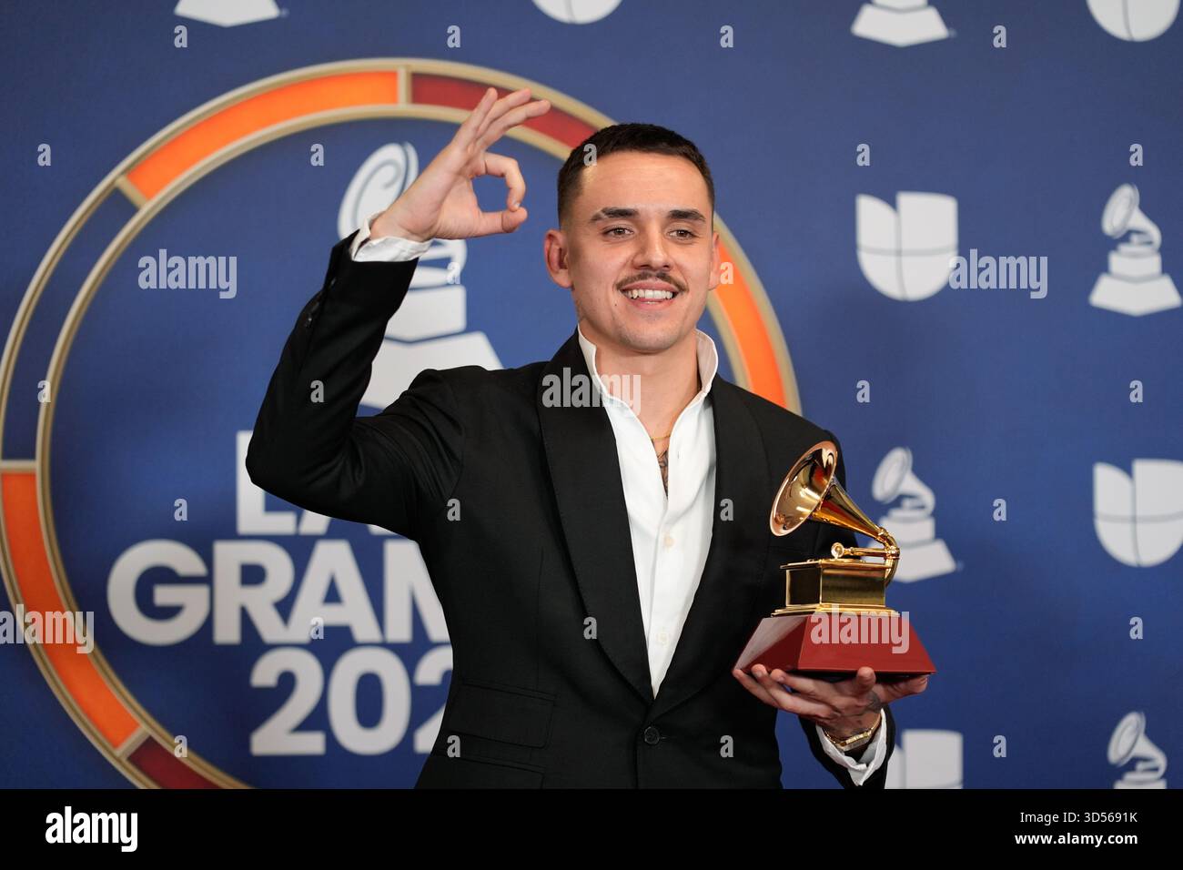 Manuel Lorente Freire, winner of the award for record of the year for ...