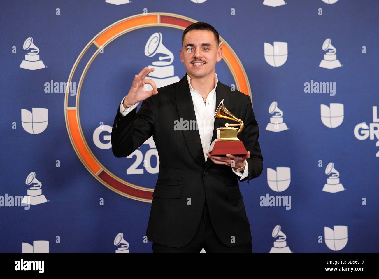 Manuel Lorente Freire, winner of the award for record of the year for ...