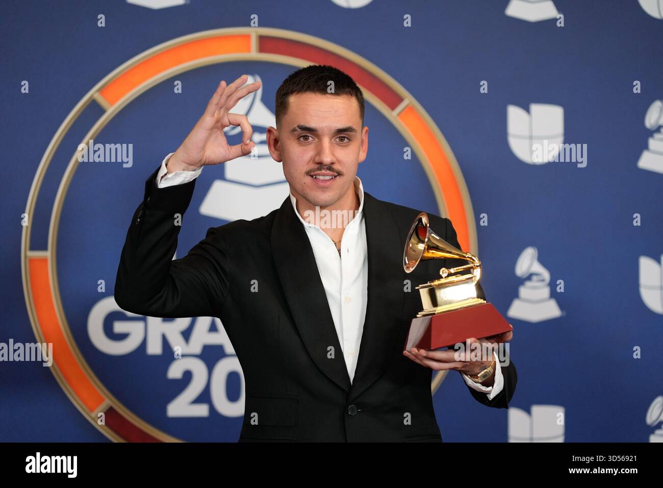 Manuel Lorente Freire, winner of the award for record of the year for ...