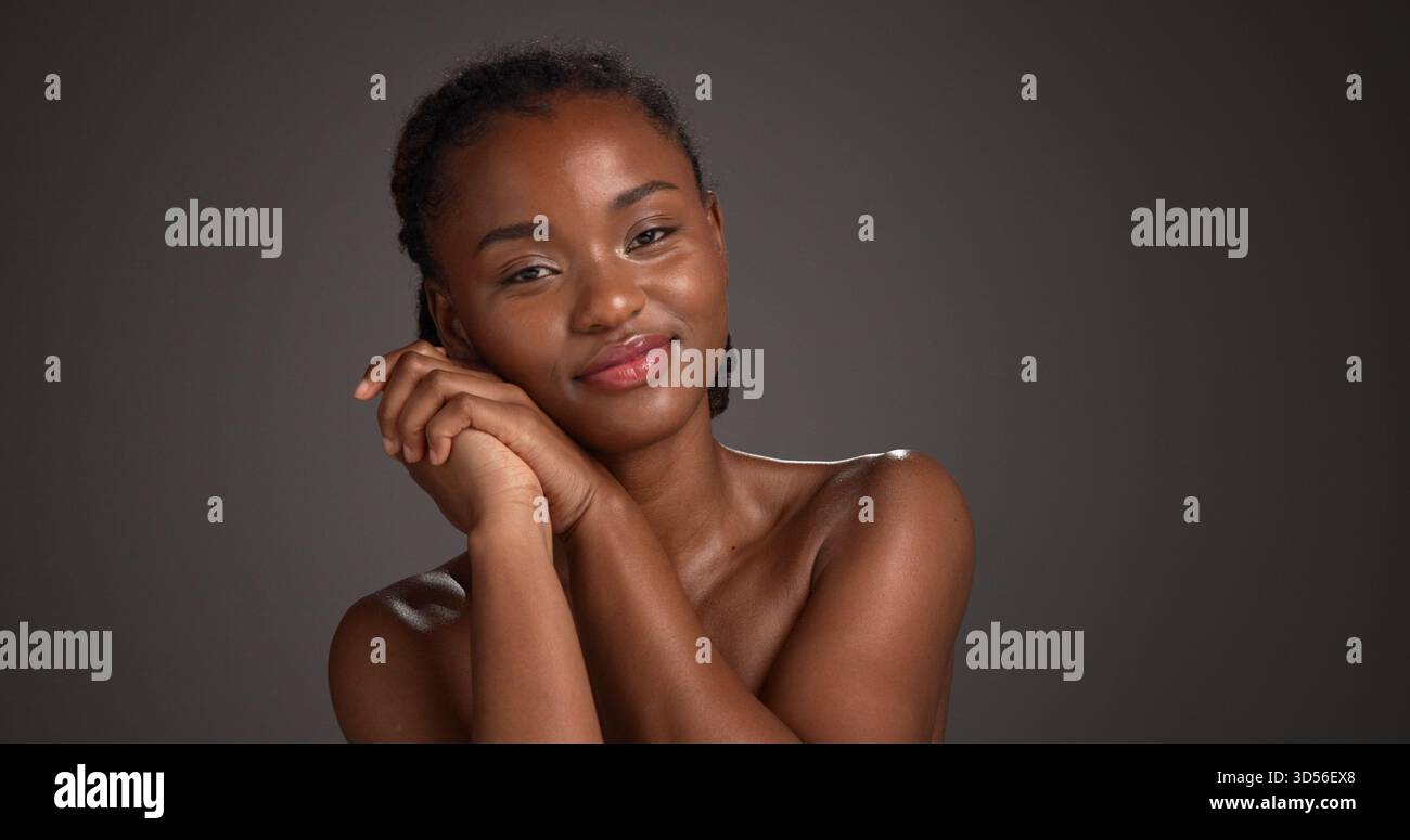 Portrait woman skincare glow hi-res stock photography and images - Alamy