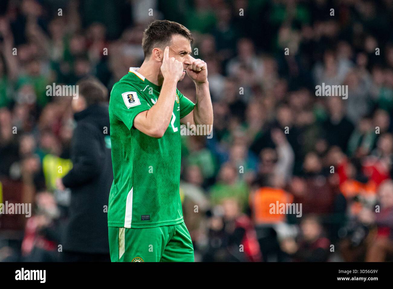 Séamus Coleman of Ireland celebrates after the FIFA World Cup 2026 ...