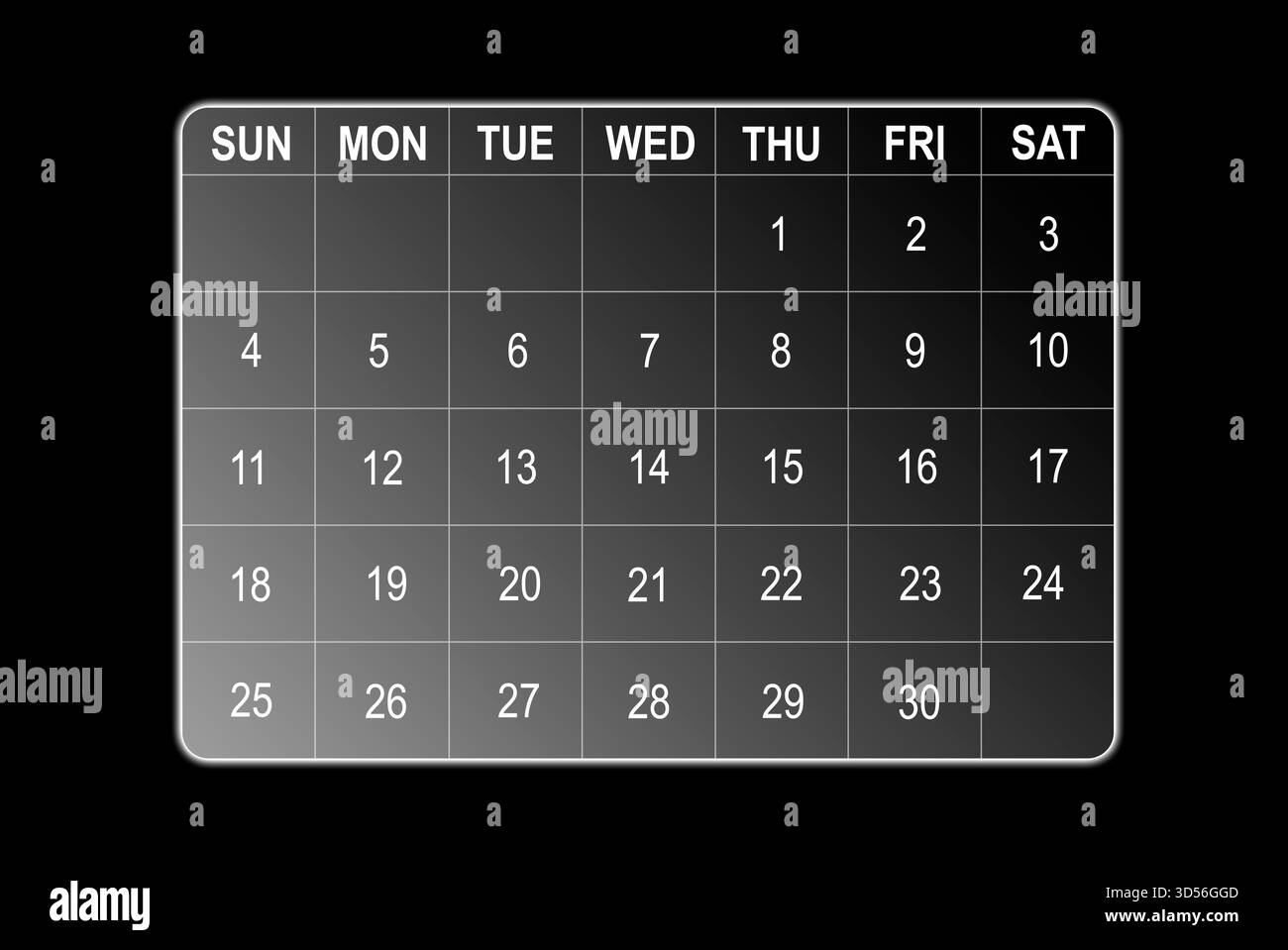 ชื่อผลงาน calendar monthly appointments Black and White Stock Photos ...
