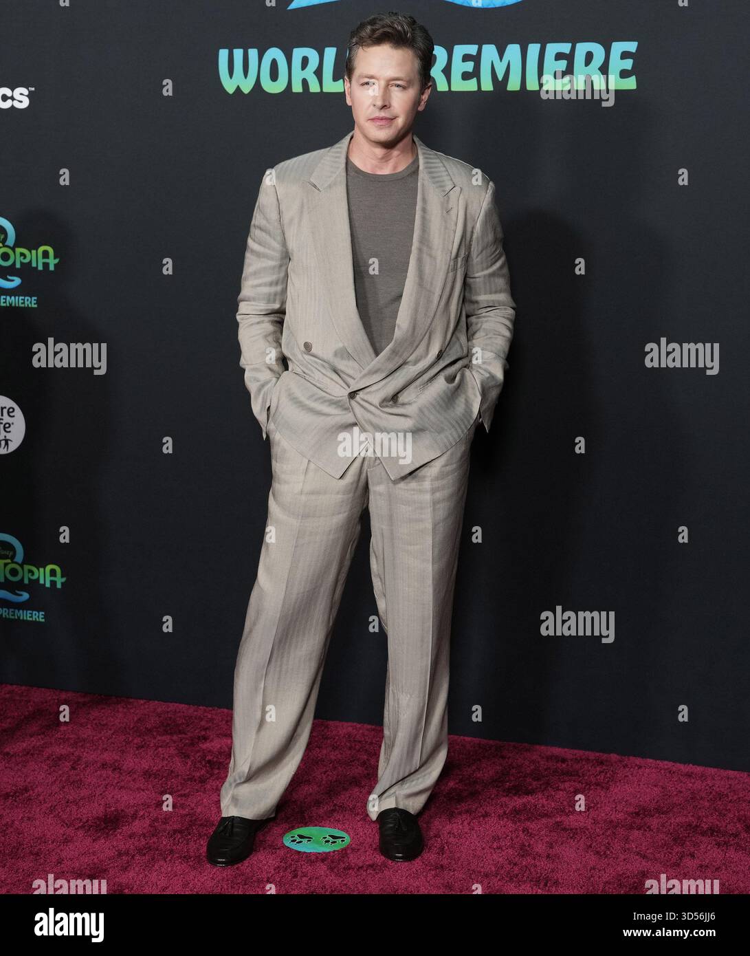 Josh Dallas arrives at the Walt Disney Animation Studios’ ZOOTOPIA 2 ...