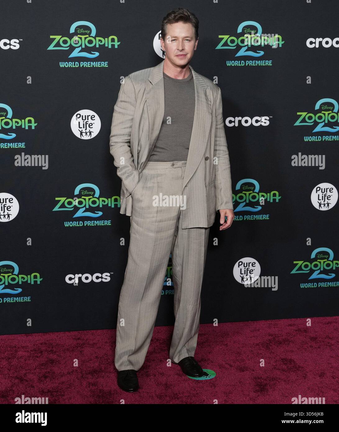 Josh Dallas arrives at the Walt Disney Animation Studios’ ZOOTOPIA 2 ...