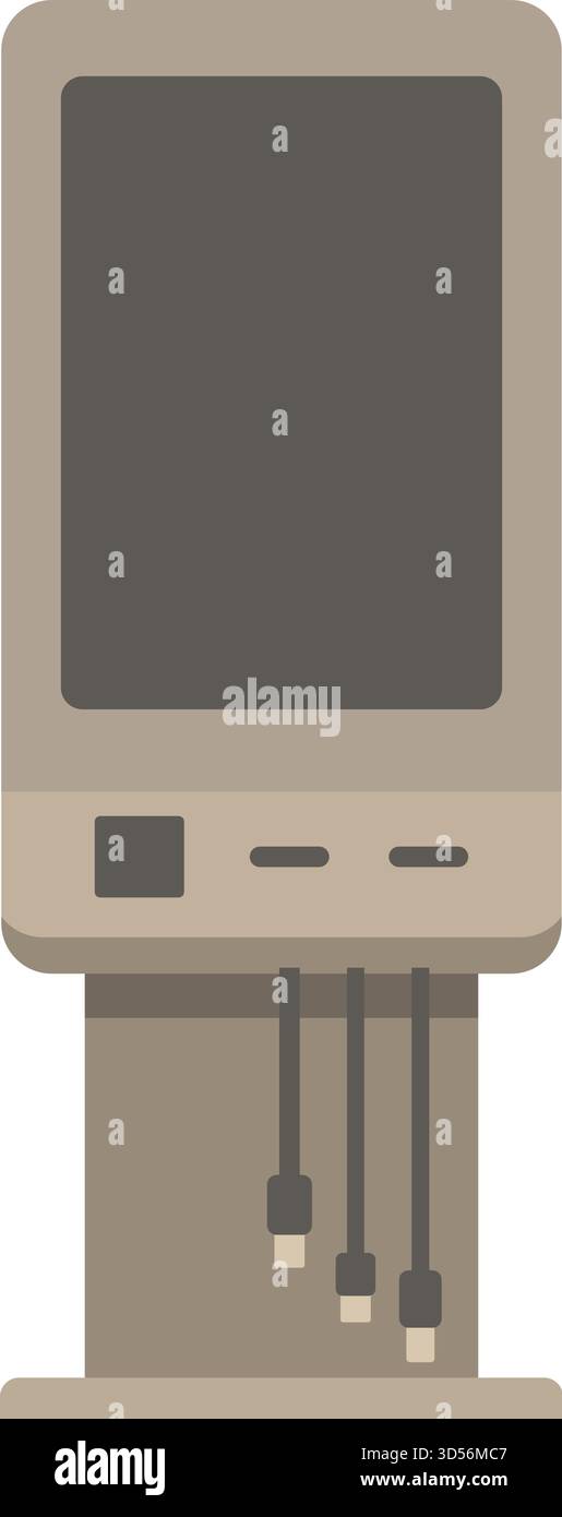 Compact kiosk style booth Stock Vector Images - Alamy