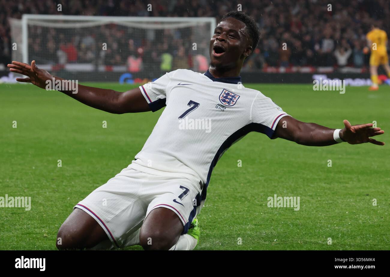 Bukayo Saka(Arsenal)of England celebrates his goal during FIFA World ...