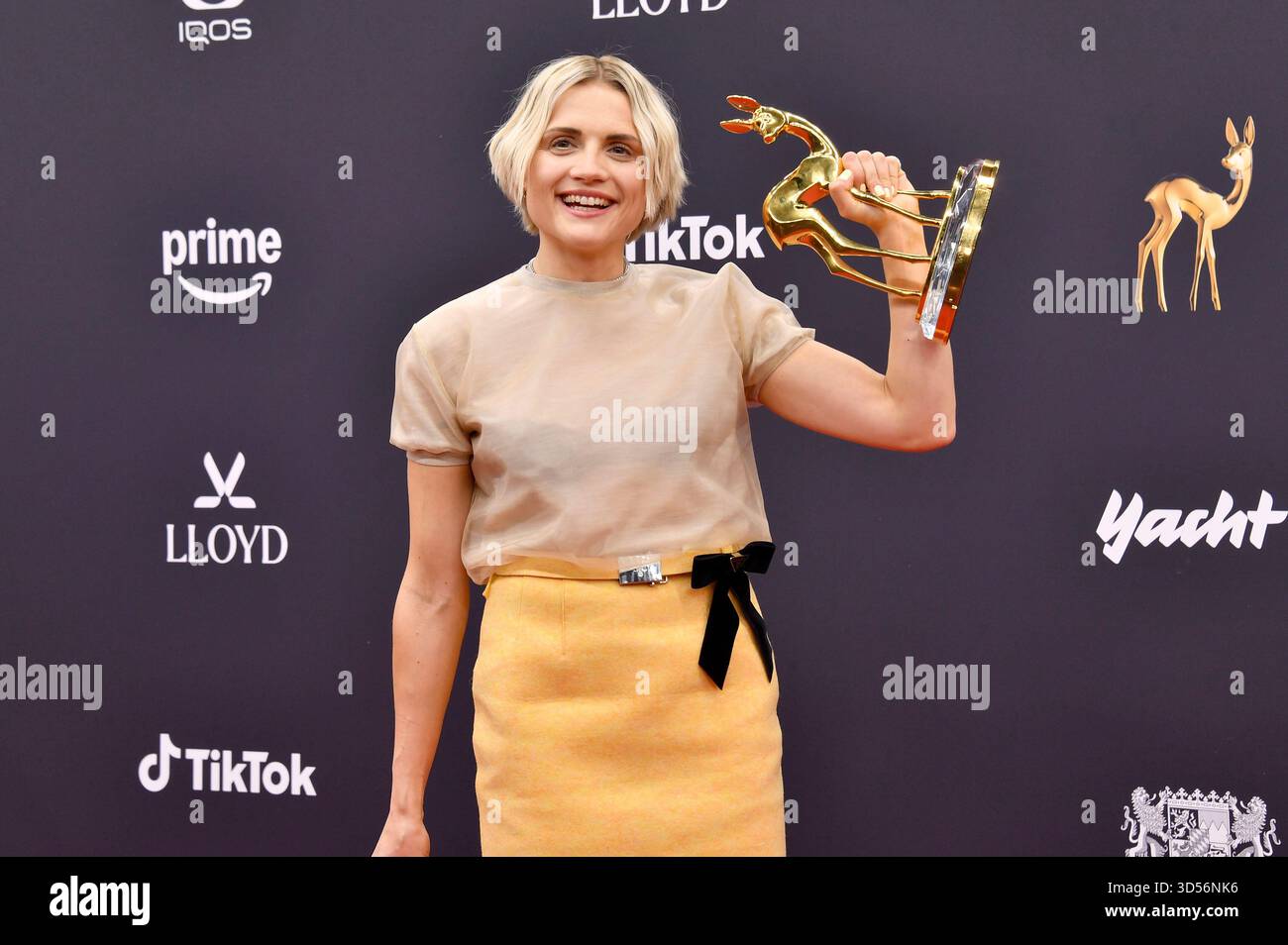 Mala Emde at the 77th Bambi Awards 2025 at Bavaria Film Studios. Munich ...