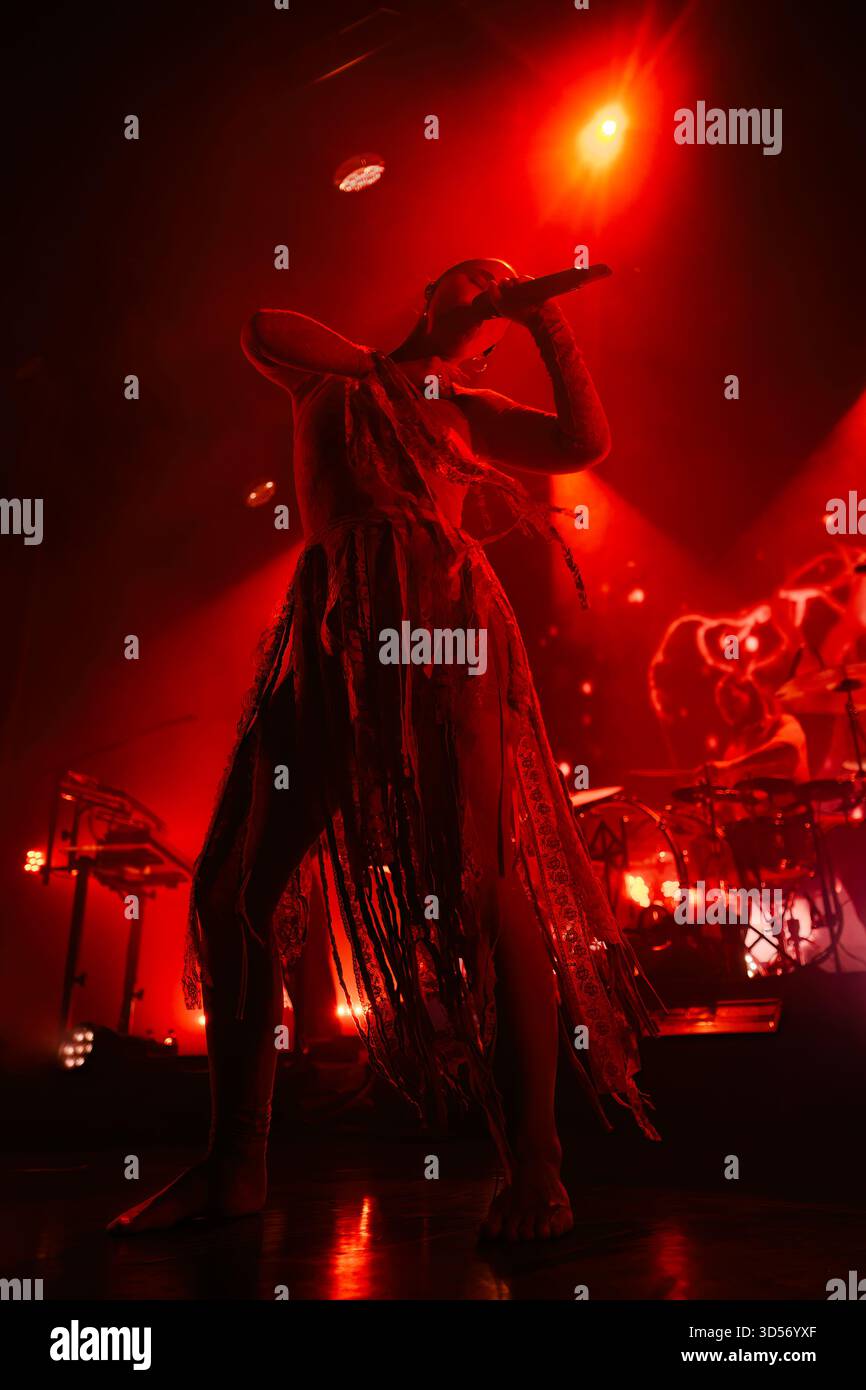 Bergen, Norway. 13th, November 2025. The Norwegian indie pop band ...