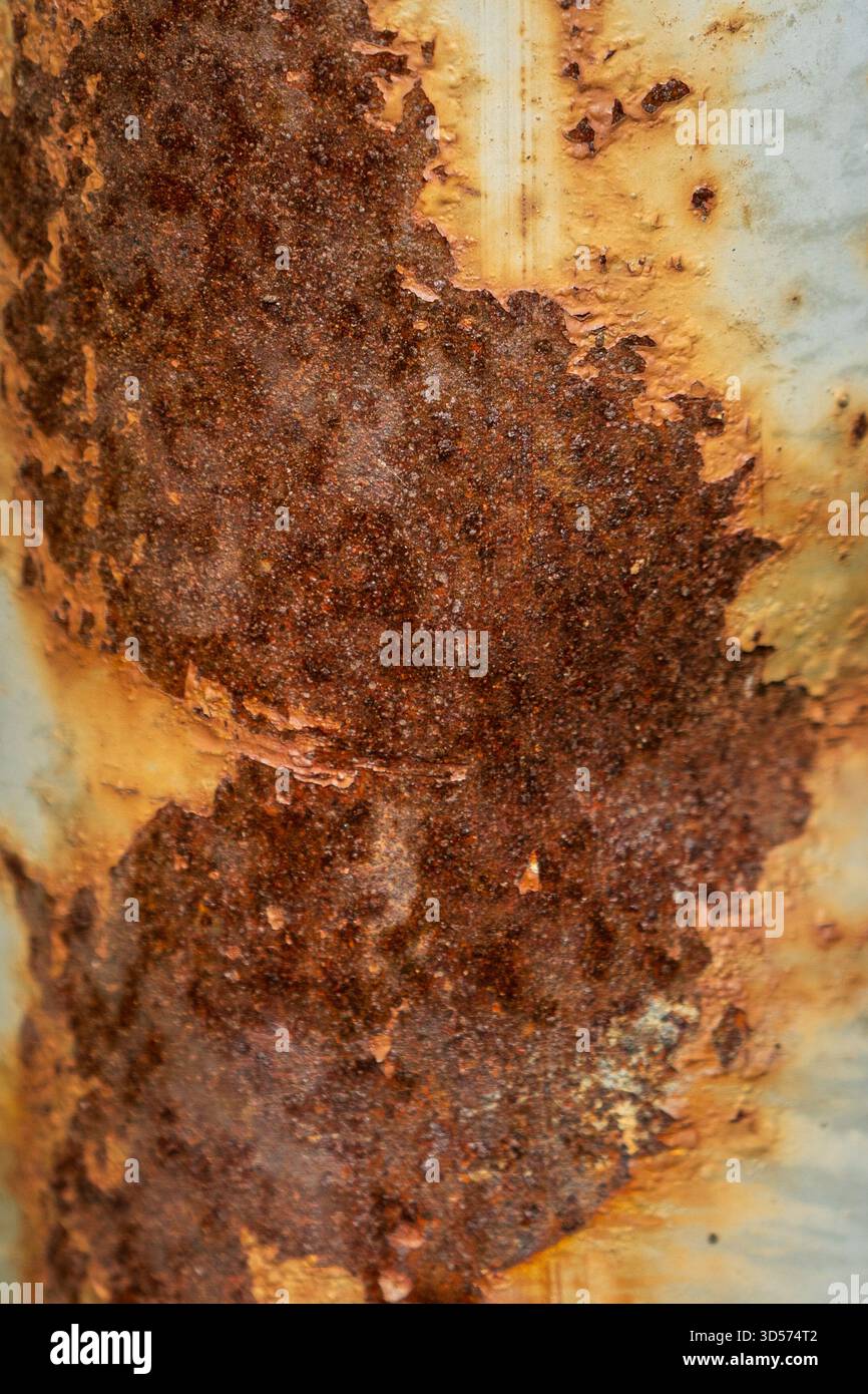 Rust in the Quiet Corner. Close up Stock Photo - Alamy