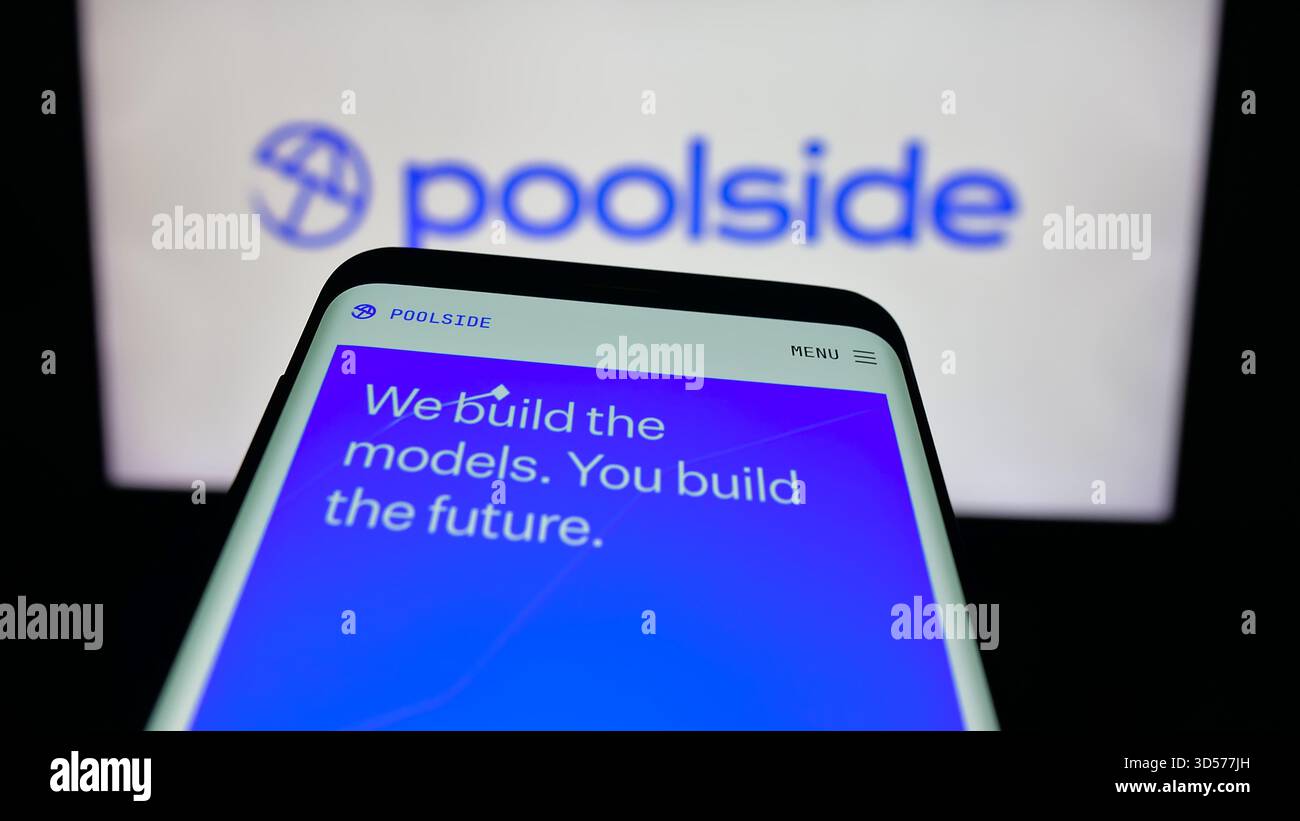 In this photo illustration, a mobile phone with the website of US ...