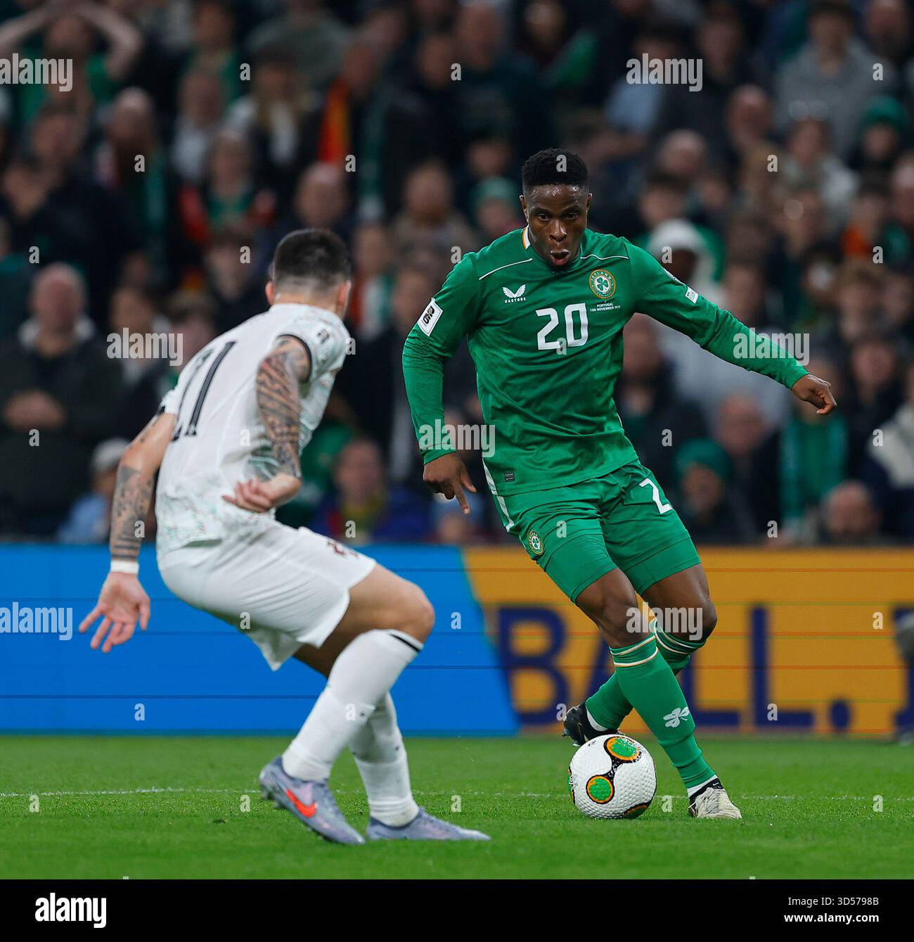 13th November 2025; Aviva Stadium, Dublin, Ireland; FIFA World Cup ...