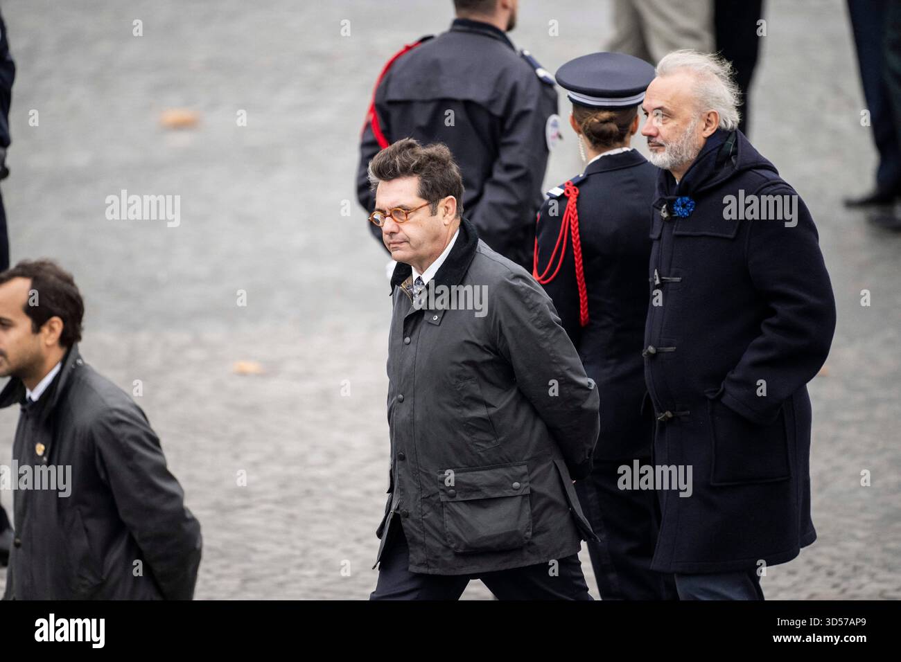 Georges-François Leclerc and bruno roger petit at Elysee Palace in ...