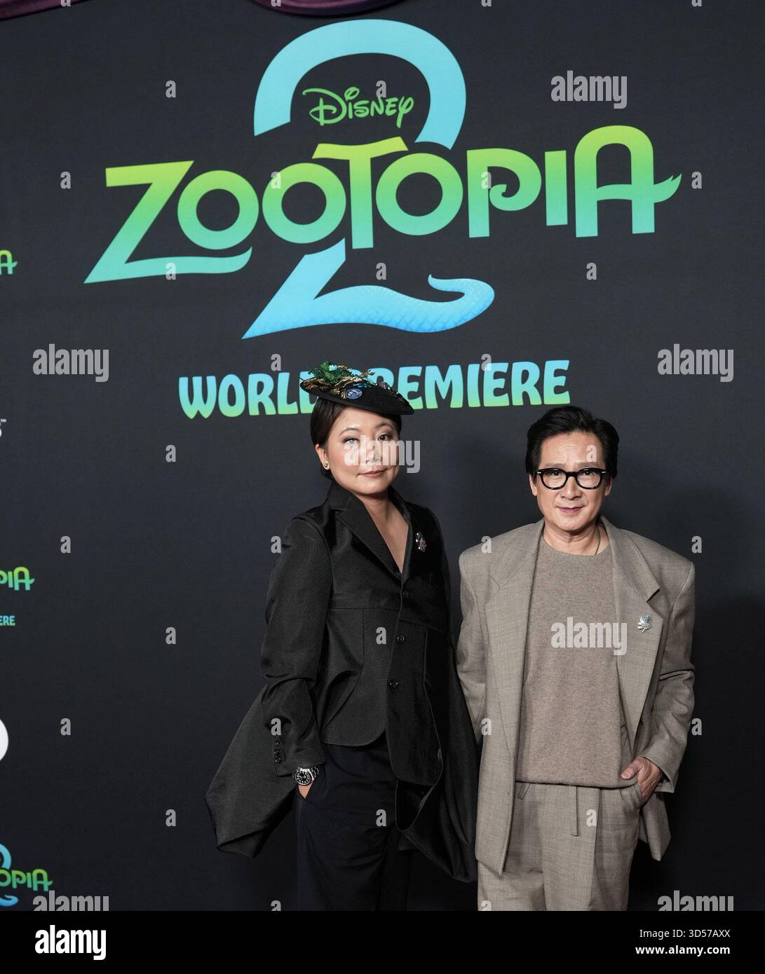 Los Angeles, USA. 13th Nov, 2025. (L-R) Echo Quan and Ke Huy Quan at ...
