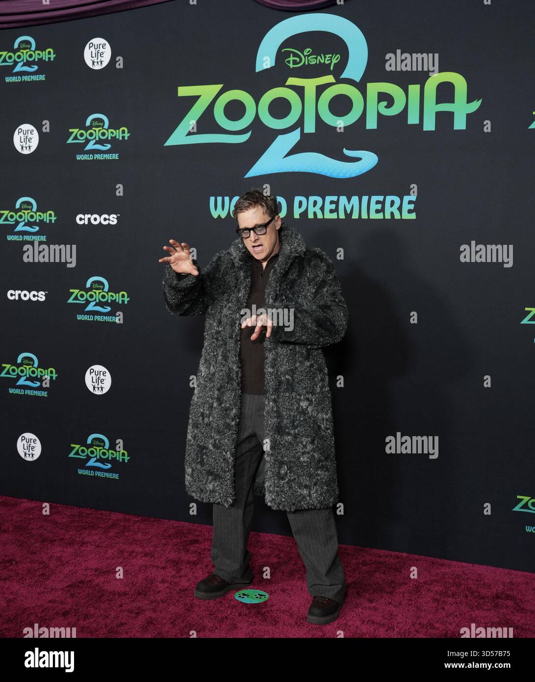 Alan Tudyk arrives at the Walt Disney Animation Studios’ ZOOTOPIA 2 ...