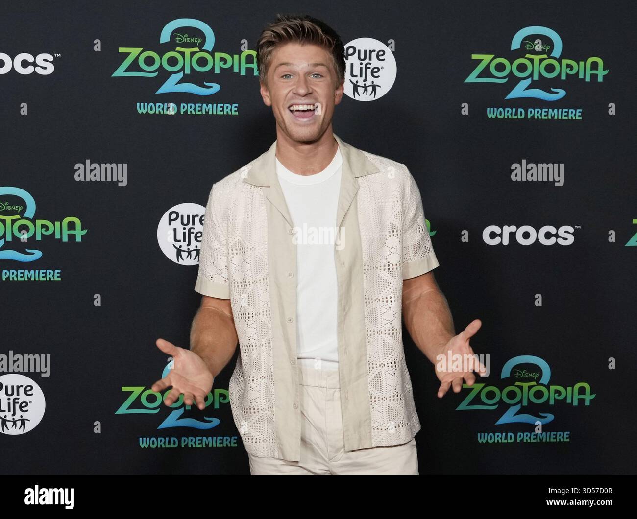 Robert Irwin arrives at the Walt Disney Animation Studios’ ZOOTOPIA 2 ...