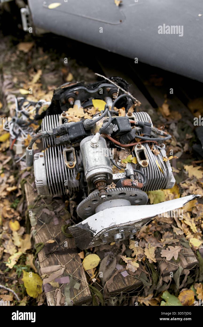 Engine of a Russian "Geran-2" (Shahed-136 Stock Photo - Alamy