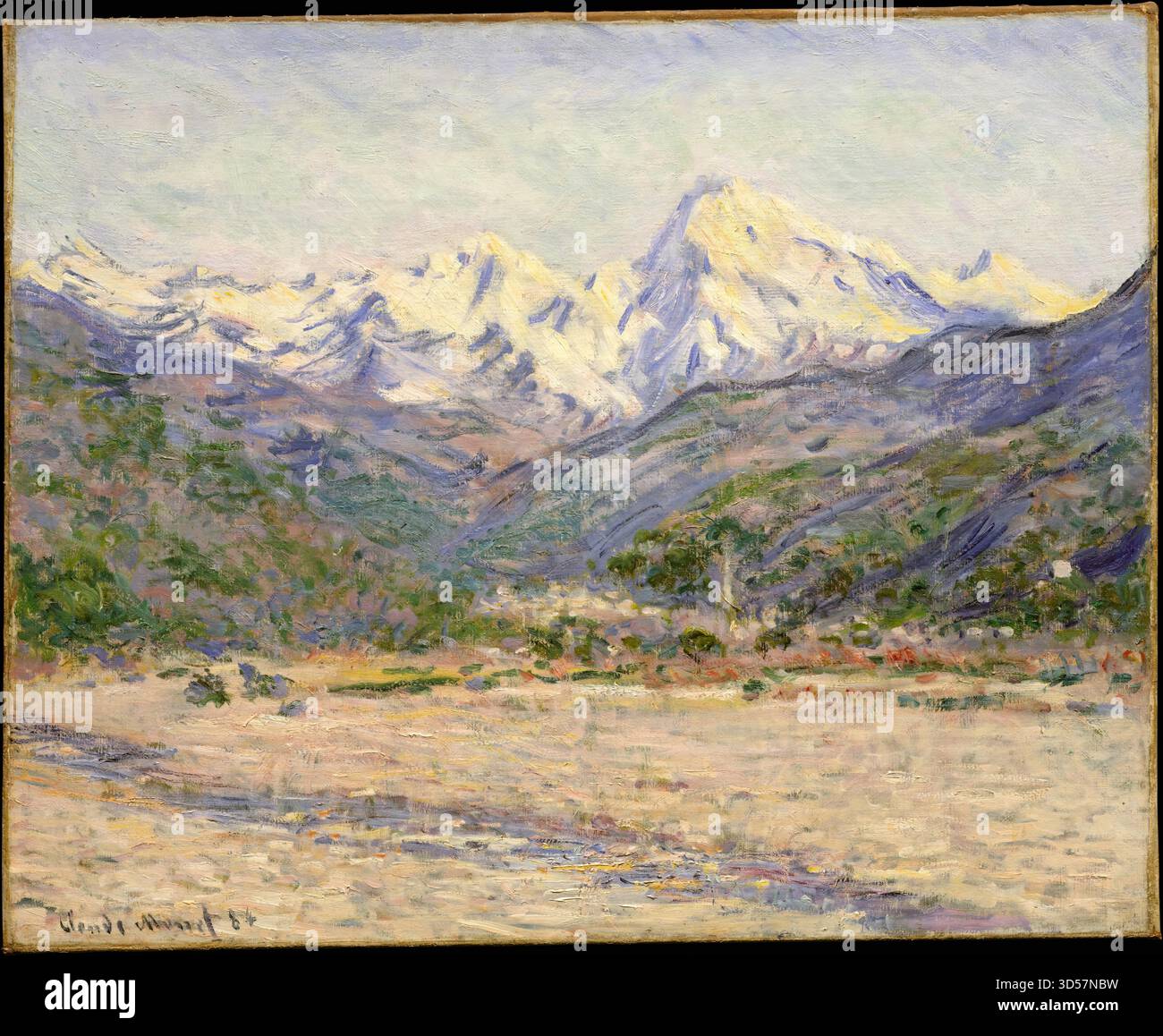Famous monet painting Stock Vector Images - Alamy