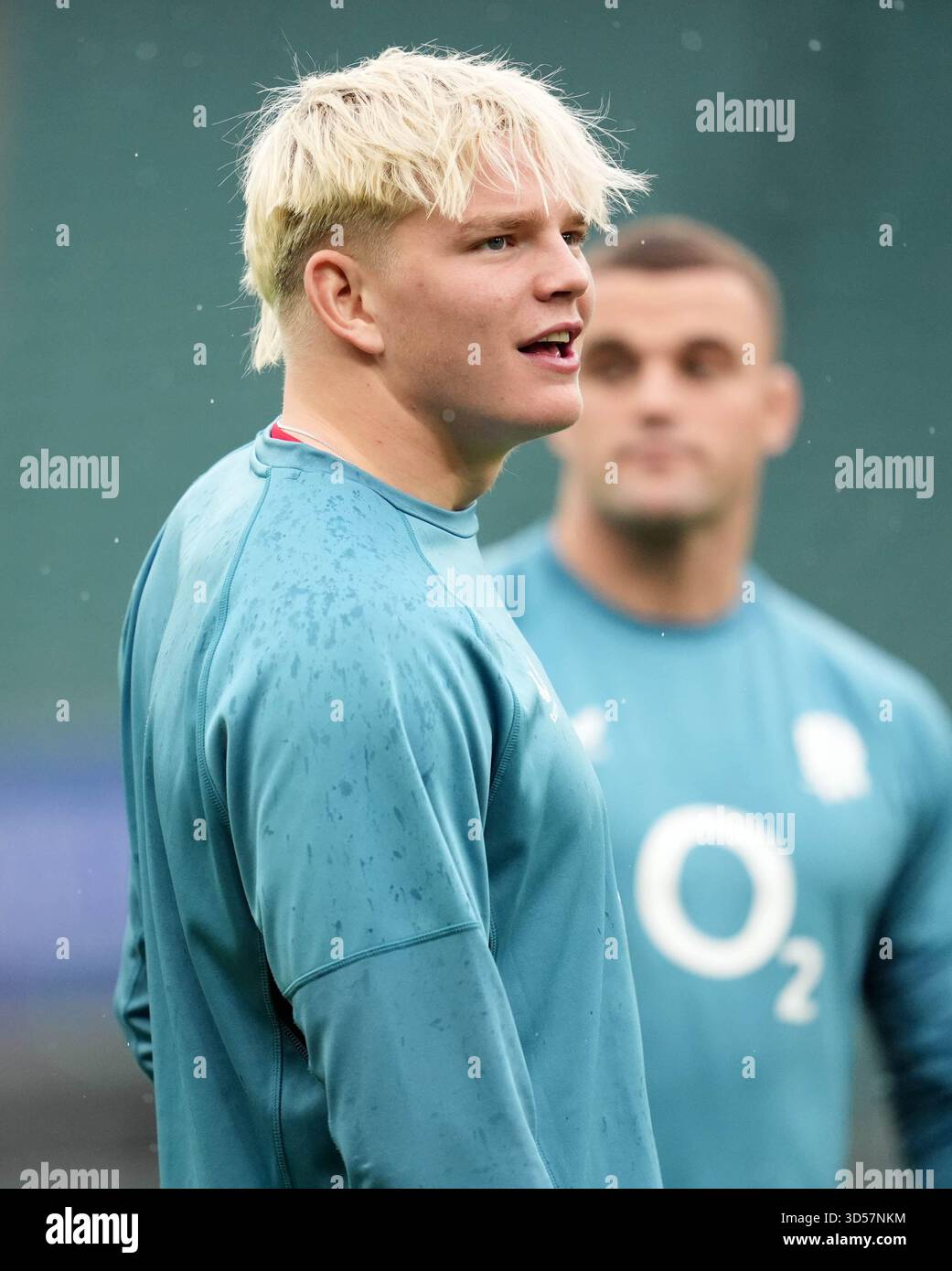 England's Henry Pollock during the team run at the Allianz Stadium ...